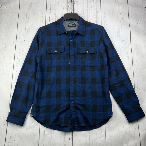 Kenneth Cole | Shirts | Kenneth Cole New York Medium Plaid Long Sleeve ...